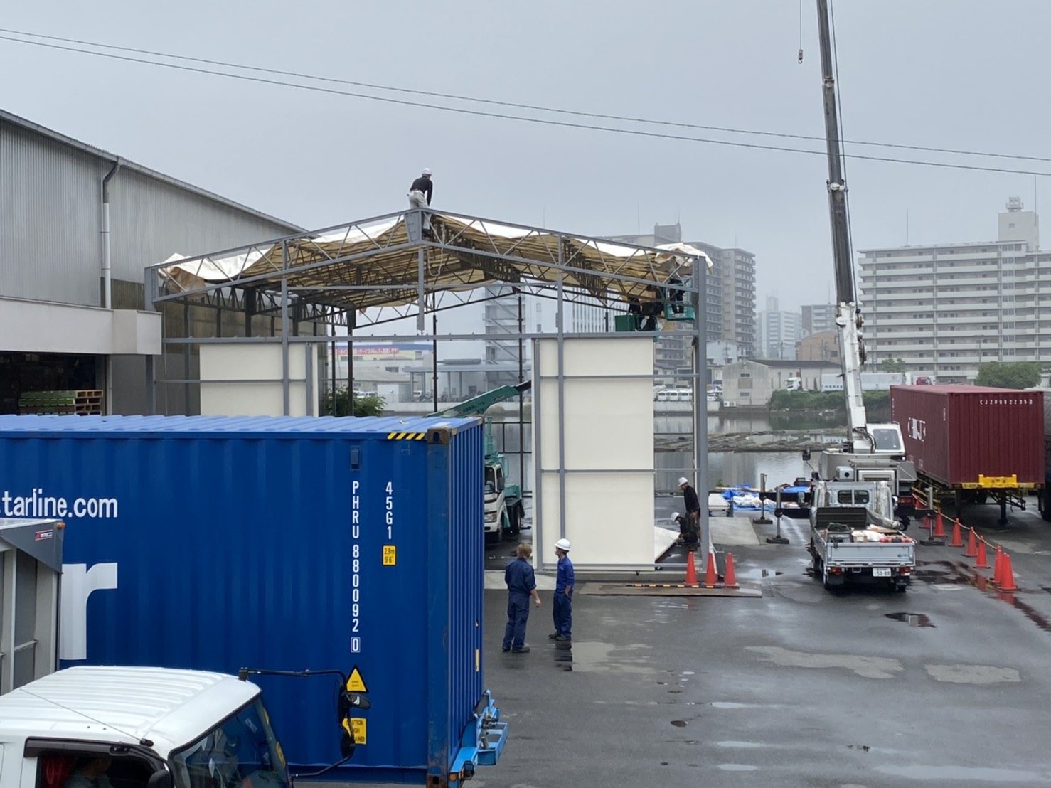 タカナワ大阪支社 倉庫増設レポートその3 – "総合物流コーディネーター 株式会社 タカナワ"